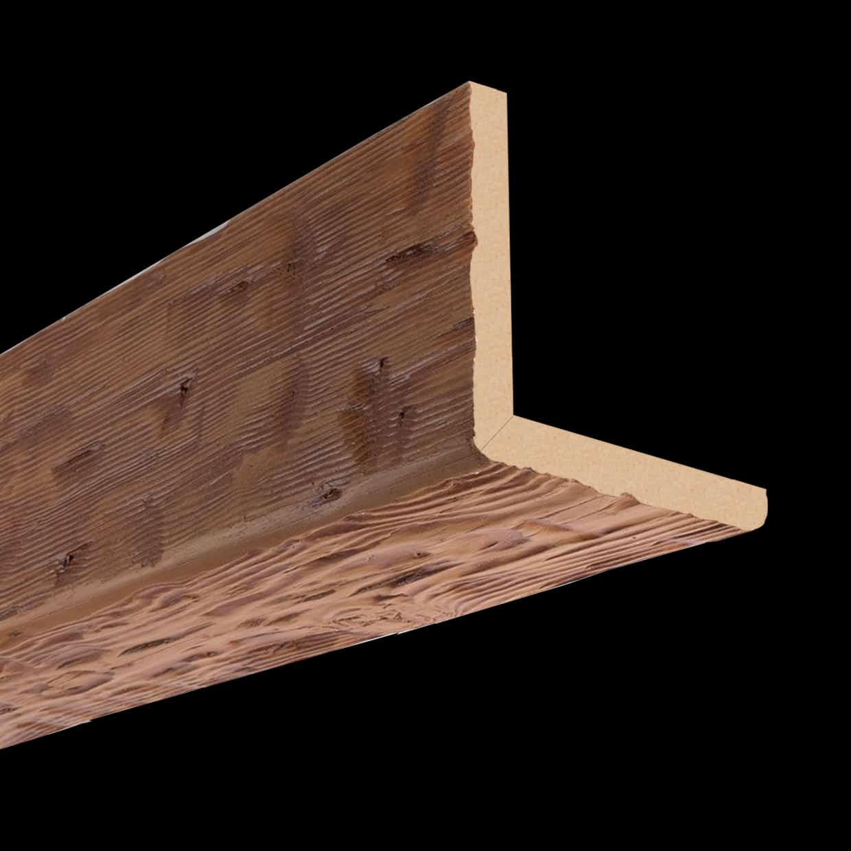 Faux Wood Beams for Ceiling | Tuscany 2-Sided Artisan