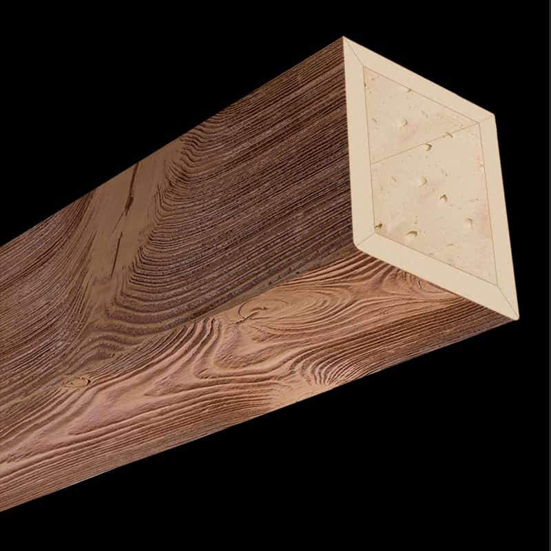 Durable Faux Beams Ceiling | 4-Sided Artisan Series