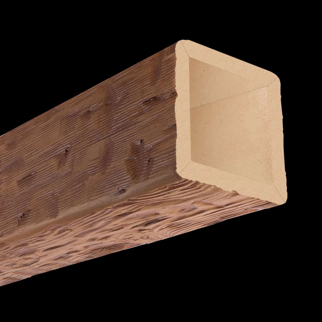 Tuscany 4-Sided Authentic Faux Wood Ceiling Beams