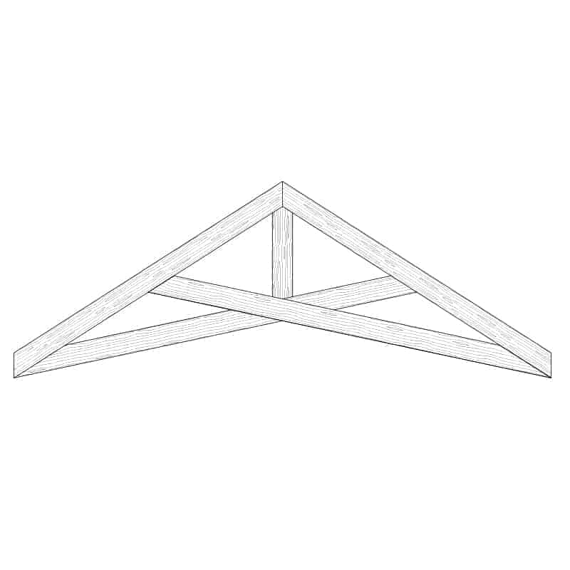 Faux Wood Ceiling Beam Truss Kit | E1-SC-D01(A) | Easy to Install