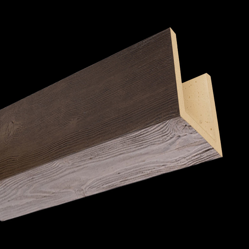 Faux Log Beams - The Best Picture Of Beam